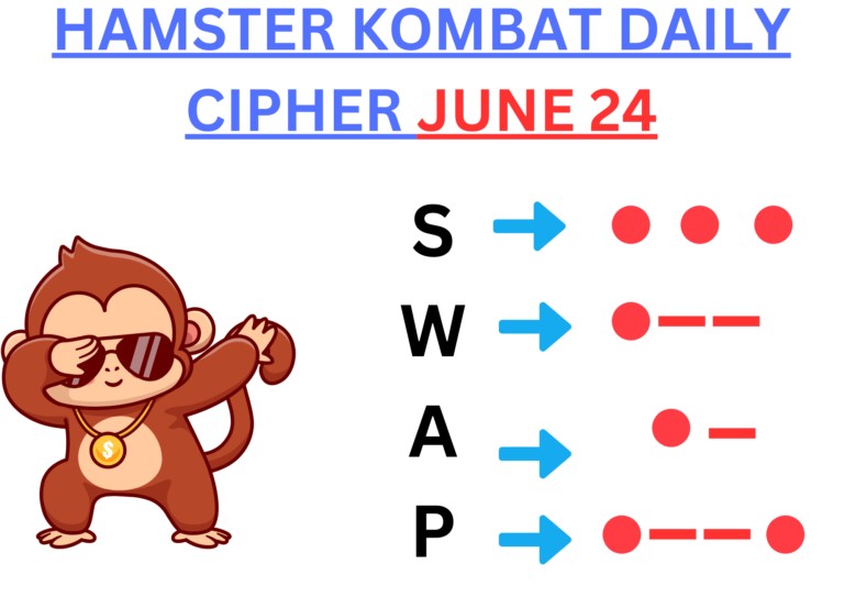 Hamster Kombat Daily Cipher for 24 June 2024